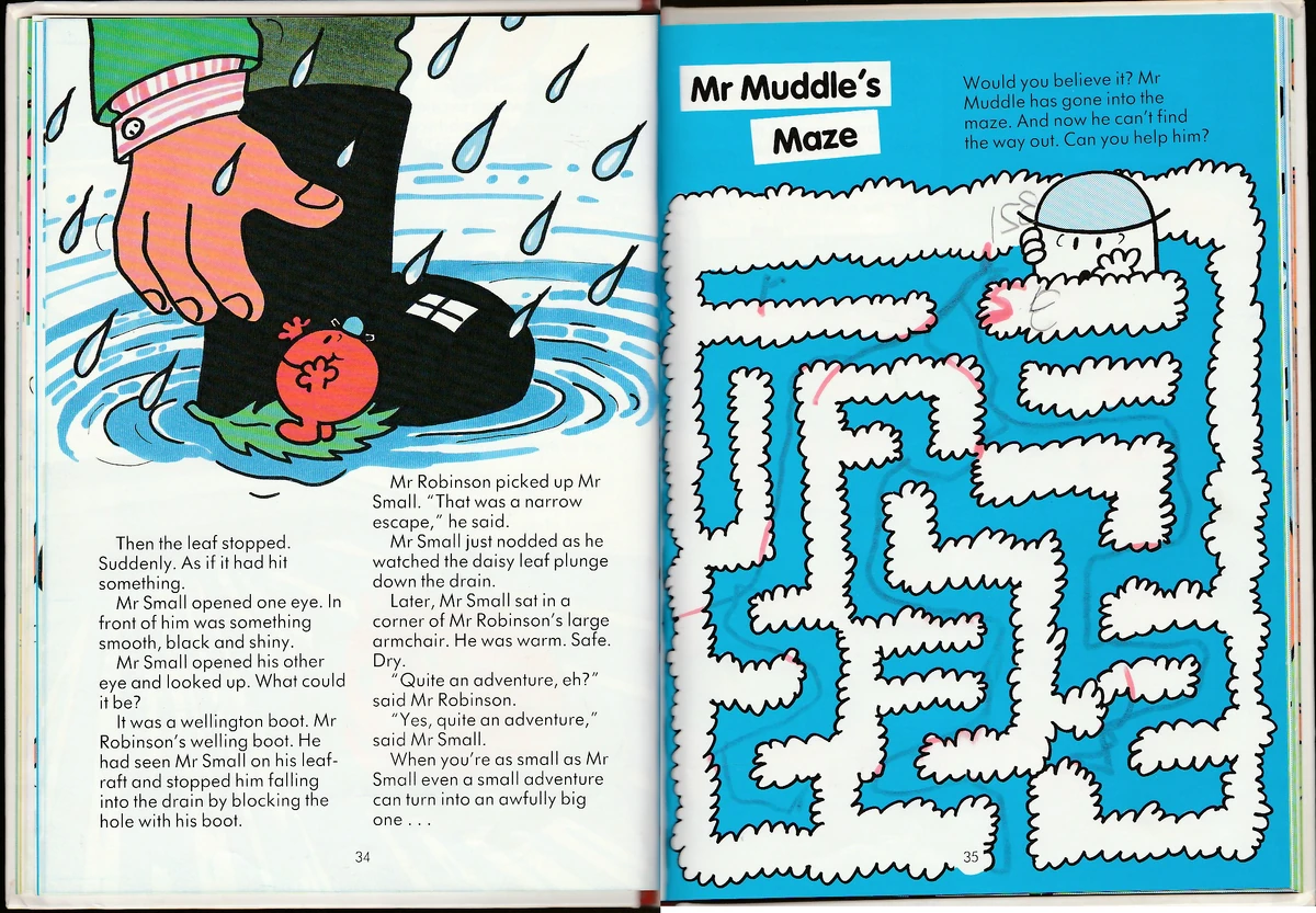 Mr. Muddle's Maze | Mr. Men Wiki | Fandom