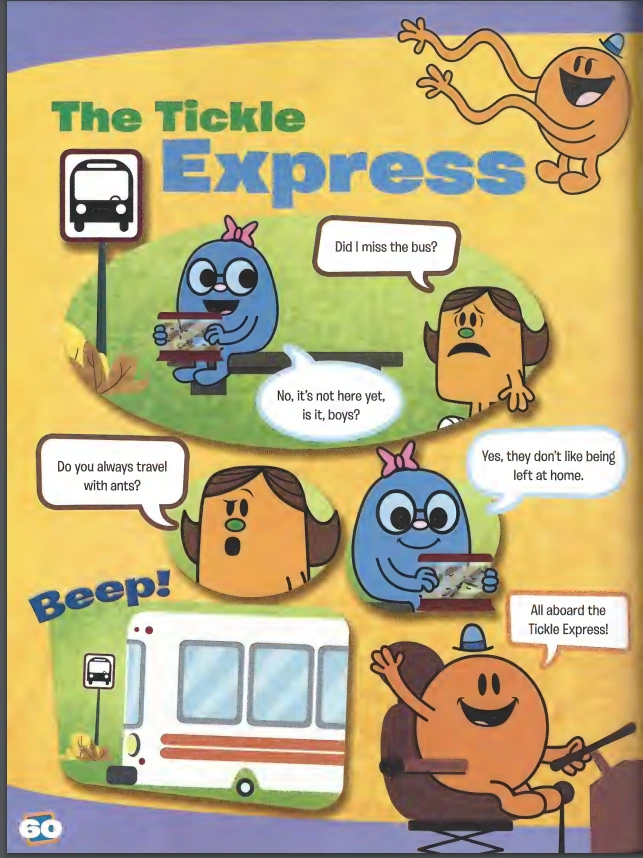 The Tickle Express | Mr. Men Wiki | Fandom