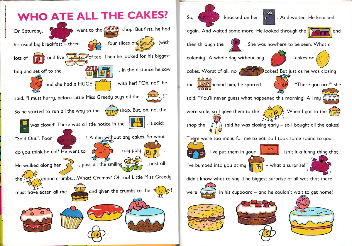 Who Ate All The Cakes | Mr. Men Wiki | Fandom
