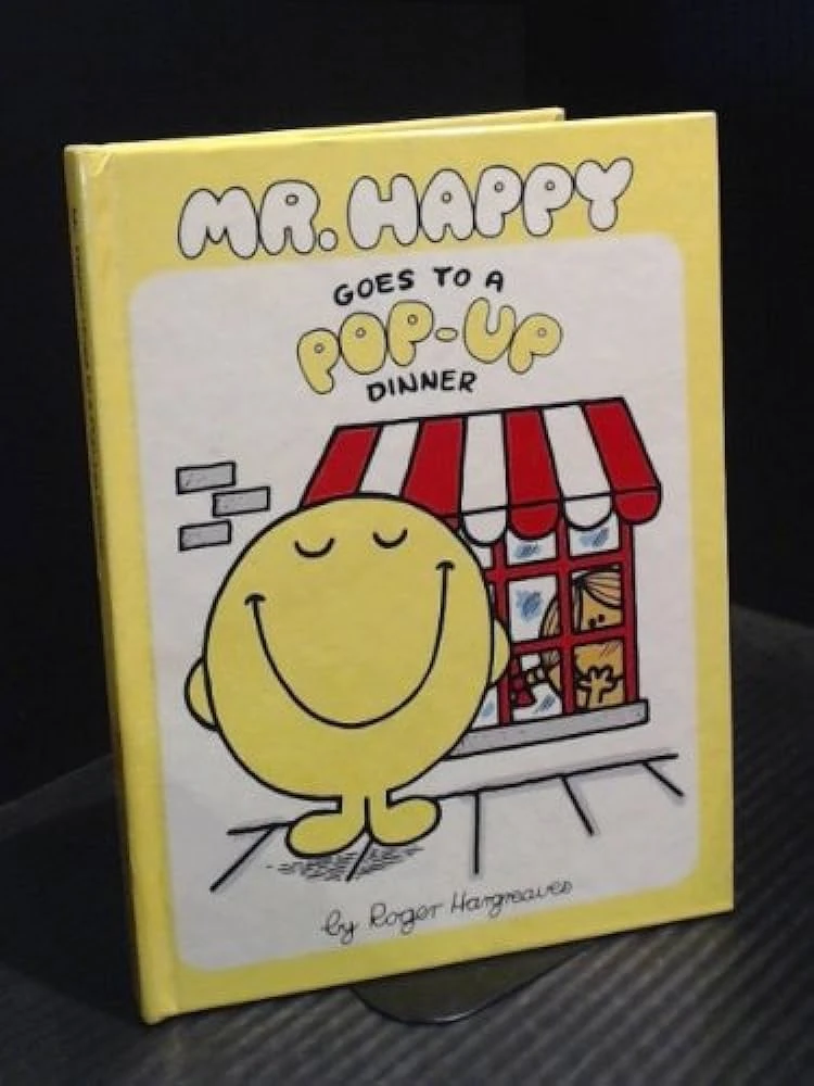 Mr. Happy Goes to a Pop-Up Dinner | Mr. Men Wiki | Fandom
