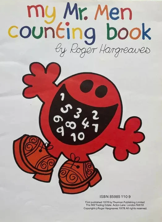 My Mr. Men Counting Book | Mr. Men Wiki | Fandom