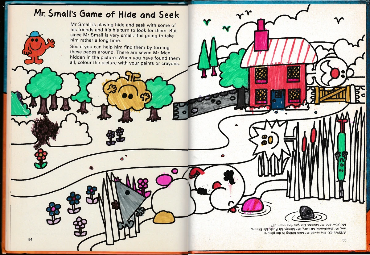 Mr. Small's Game of Hide and Seek | Mr. Men Wiki | Fandom