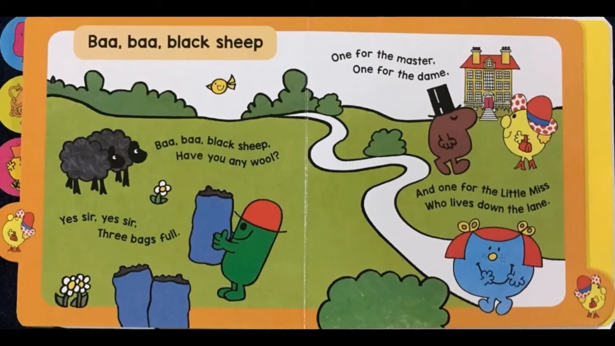 Baa, Baa, Black Sheep | Mr. Men Wiki | Fandom