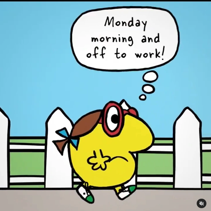 Little Miss Busy off to work | Mr. Men Wiki | Fandom