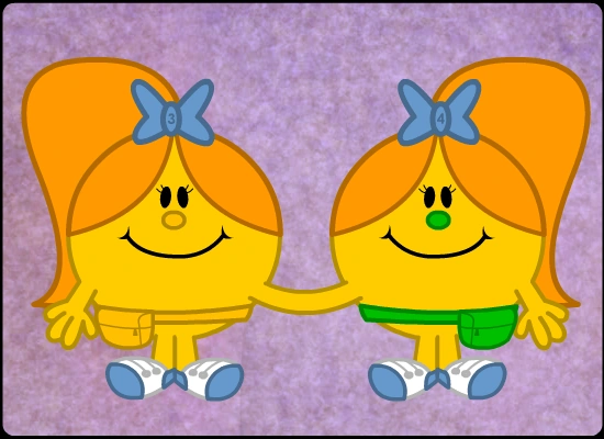 Little Miss Conjoined | The Mr. Men OC Wiki | Fandom