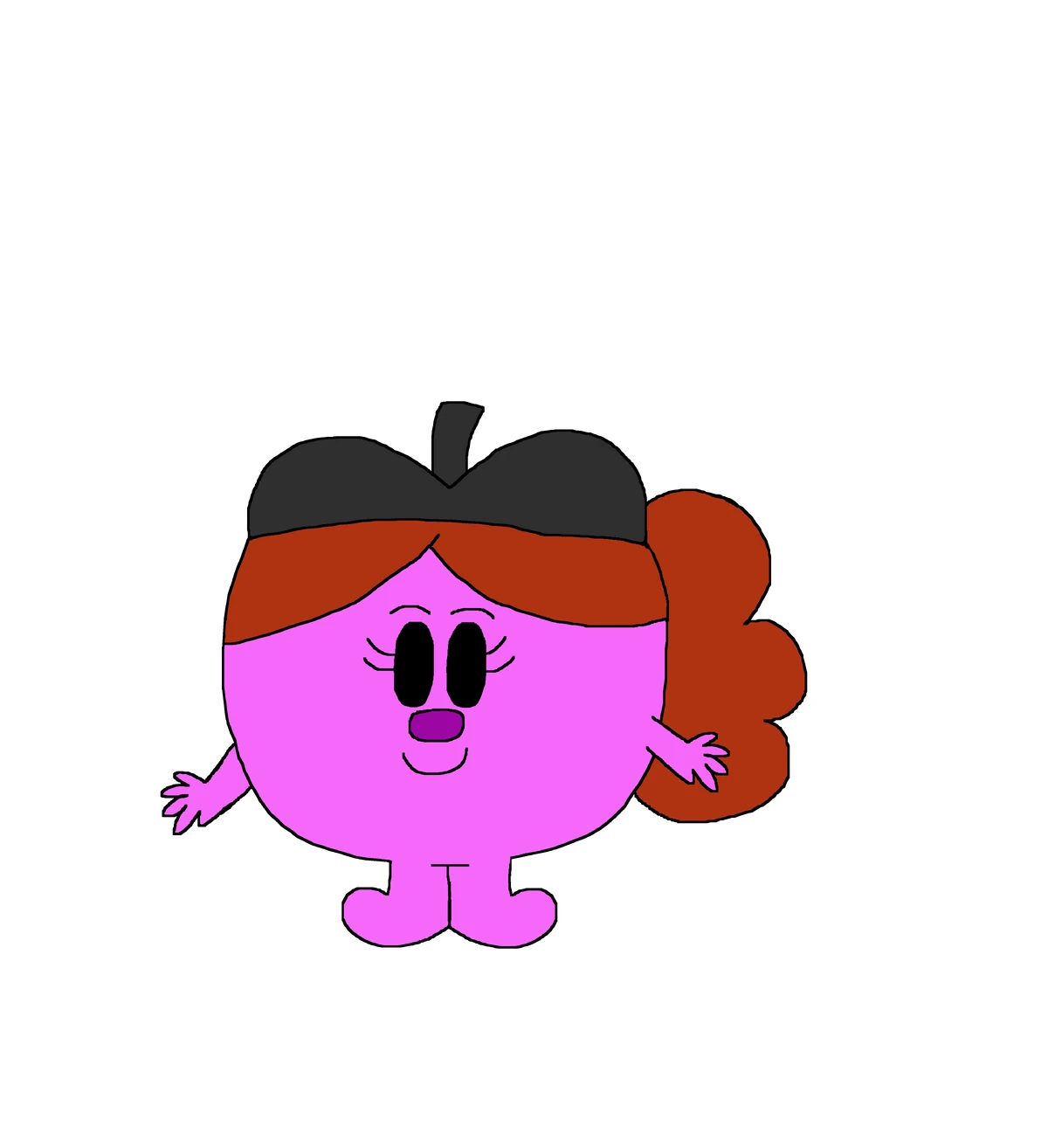 Little Miss Artist | The Mr. Men OC Wiki | Fandom