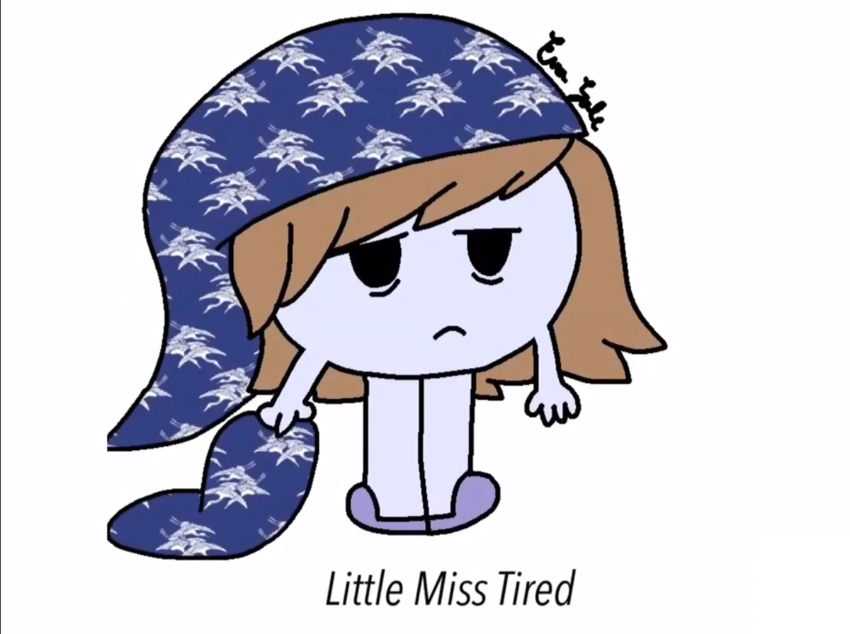 Little Miss Tired | The Mr. Men OC Wiki | Fandom