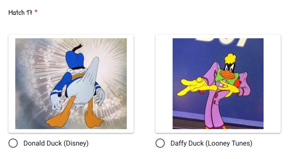 Duck Match | Mr. and Ms. /co/ Wiki | Fandom