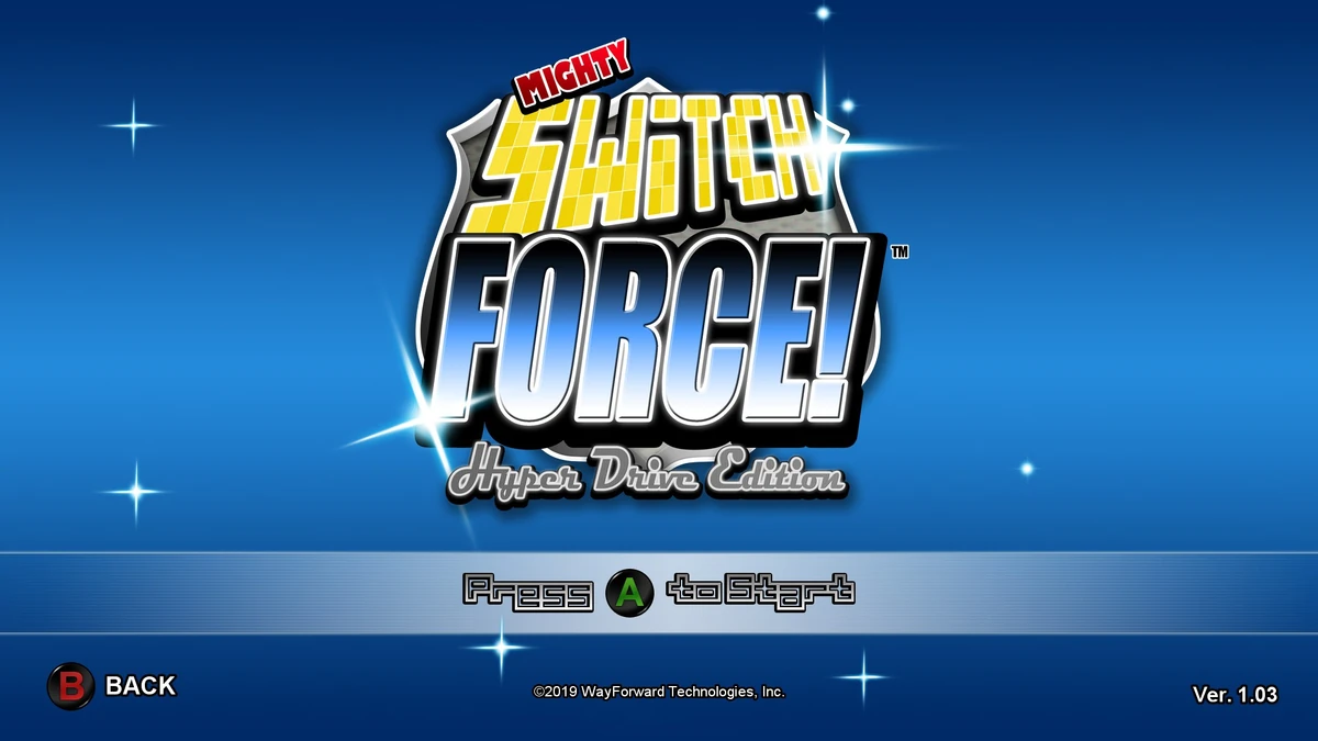 Mighty Switch Force! Hyper Drive Edition | Mighty Switch Force! Wiki | Fandom