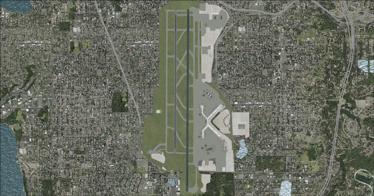 Seattle-Tacoma International Airport | Microsoft Flight Simulator X ...