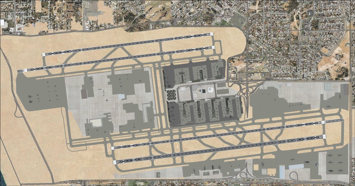 Los Angeles International Airport | Microsoft Flight Simulator X Wiki ...