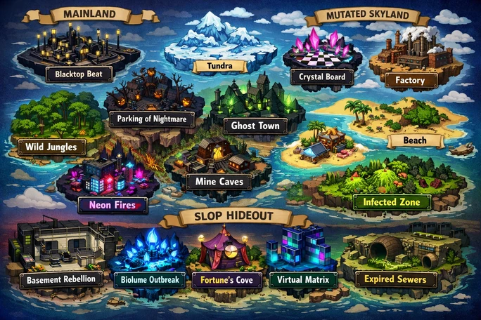 Islands | MSM ai slop Wiki | Fandom