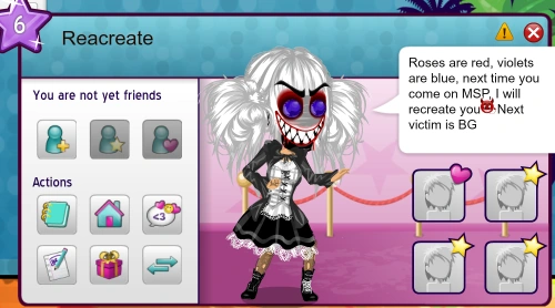 Reacreate | MSP Hacker Hunters Wiki | Fandom