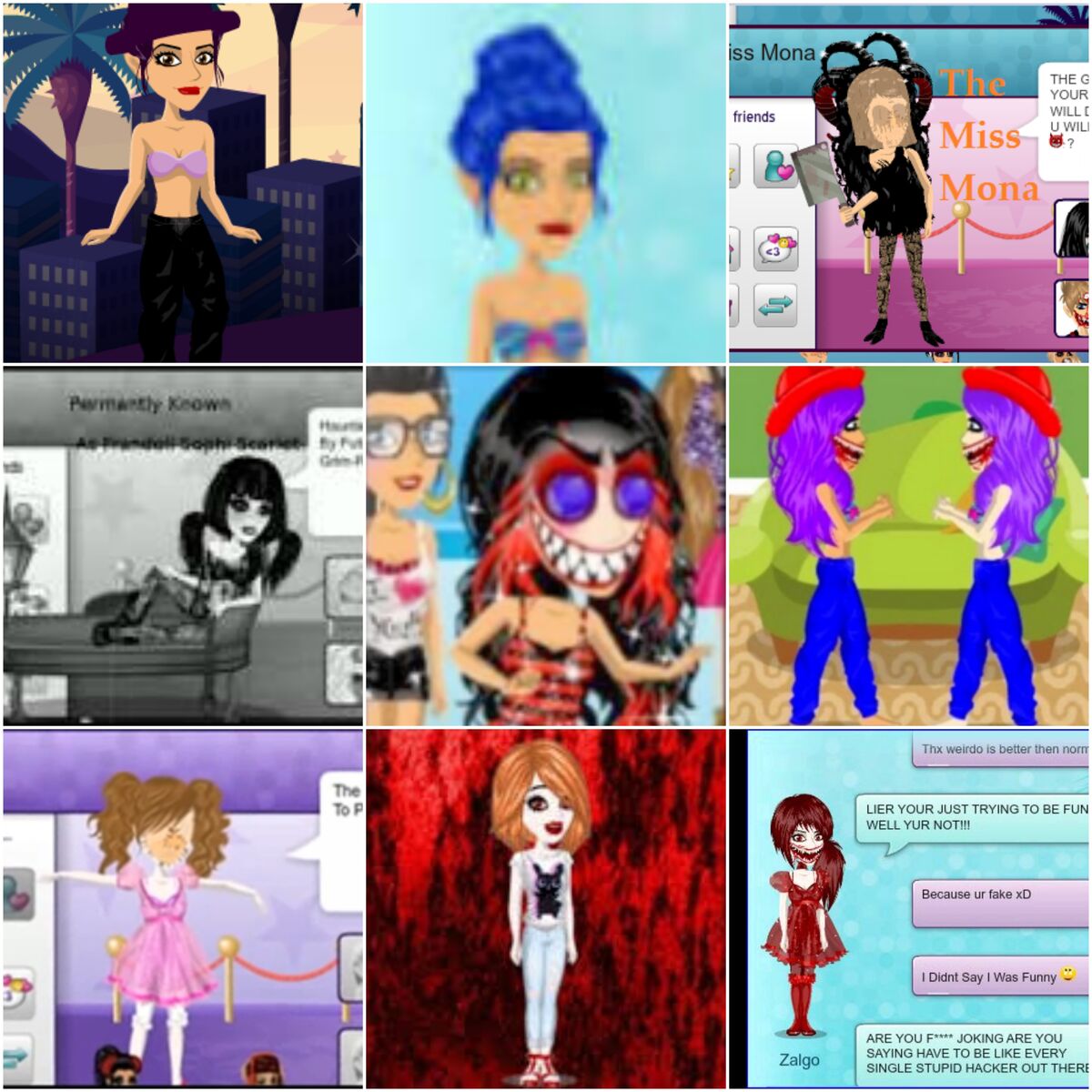 User blog:PandiCorns/Hacker Collage | MSP Hacker Hunters Wiki | Fandom