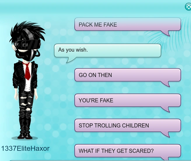 My encounter with 1337EliteHaxor | MSP Hacker Hunters Wiki | Fandom