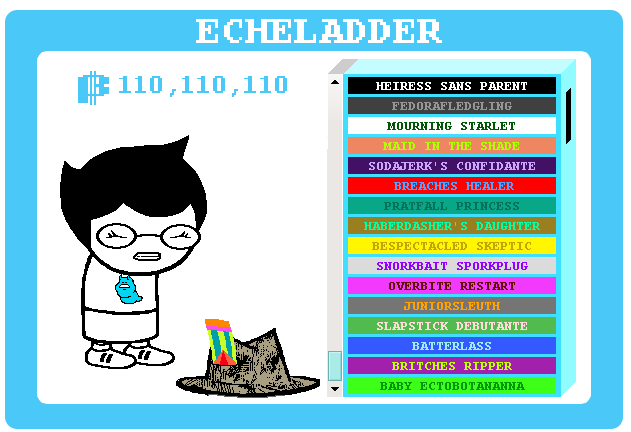 Homestuck God Tier Generator