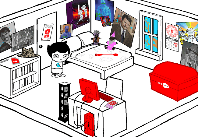 Jane's room | MS Paint Adventures Wiki | Fandom