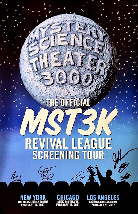 The Official MST3K Revival League Screening Tour | MST3K | Fandom