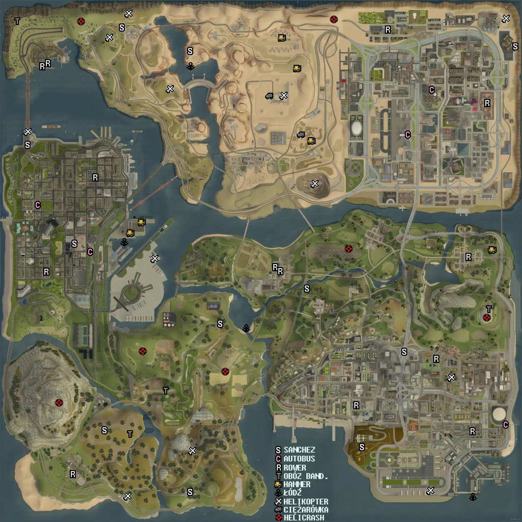 Mapa | MTA: SA DayZ Mod Wiki | Fandom