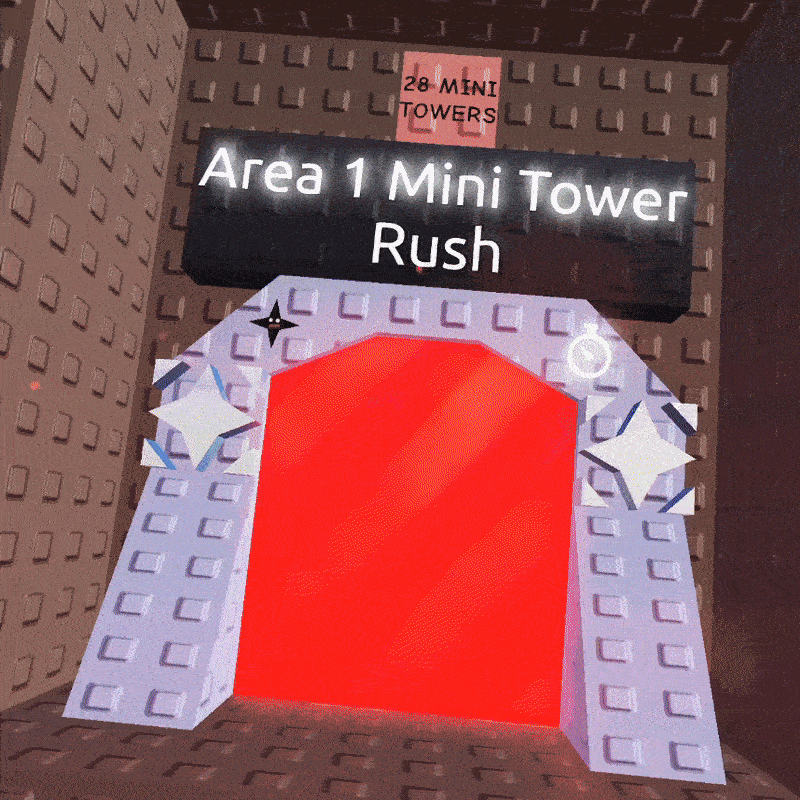 Area 1 Mini Tower Rush | Mini Tower Anarchy Wiki | Fandom