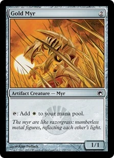 Gold Myr | Magic: The Gathering Wiki | Fandom