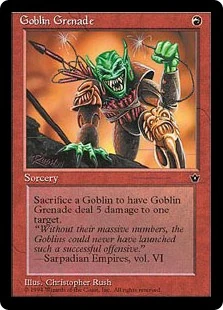 Goblin Grenade | Magic: The Gathering Wiki | Fandom