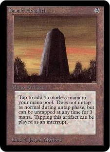 Basalt Monolith | Magic: The Gathering Wiki | Fandom