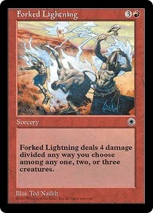 Forked Lightning | Magic: The Gathering Wiki | Fandom