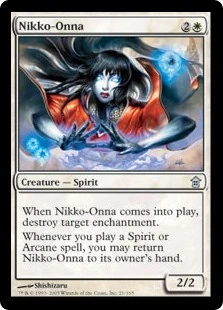 Nikko-Onna | Magic: The Gathering Wiki | Fandom