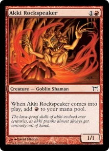 Akki Rockspeaker | Magic: The Gathering Wiki | Fandom