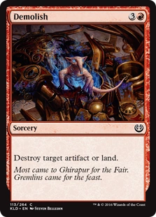 Demolish | Magic: The Gathering Wiki | Fandom