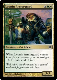 Leonin Armorguard | Magic: The Gathering Wiki | Fandom