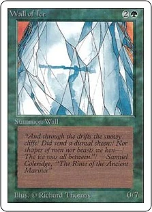 Wall of Ice | Magic: The Gathering Wiki | Fandom