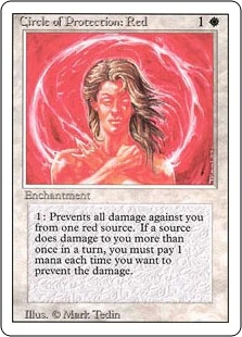 Circle of Protection: Red | Magic: The Gathering Wiki | Fandom