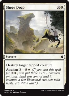 Sheer Drop | Magic: The Gathering Wiki | Fandom