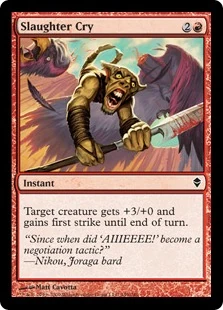 Slaughter Cry | Magic: The Gathering Wiki | Fandom