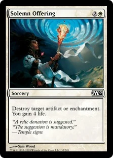 Solemn Offering | Magic: The Gathering Wiki | Fandom