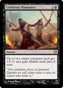 Cutthroat Maneuver | Magic: The Gathering Wiki | Fandom
