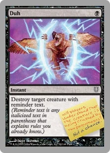Duh | Magic: The Gathering Wiki | Fandom