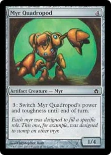 Myr Quadropod | Magic: The Gathering Wiki | Fandom