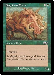 Argothian Swine | Magic: The Gathering Wiki | Fandom