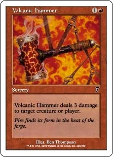 Volcanic Hammer | Magic: The Gathering Wiki | Fandom