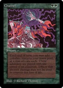 Channel (card) | Magic: The Gathering Wiki | Fandom