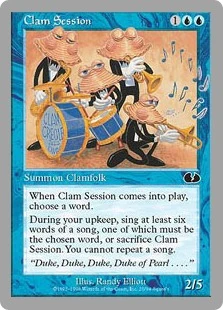 Clam Session | Magic: The Gathering Wiki | Fandom