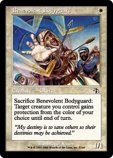 Benevolent Bodyguard | Magic: The Gathering Wiki | Fandom