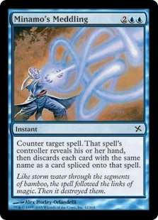 Minamo's Meddling | Magic: The Gathering Wiki | Fandom
