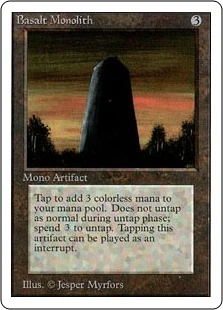 Basalt Monolith | Magic: The Gathering Wiki | Fandom
