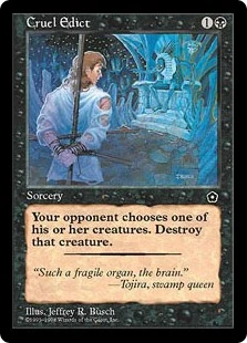 Cruel Edict | Magic: The Gathering Wiki | Fandom
