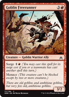 Goblin Freerunner | Magic: The Gathering Wiki | Fandom