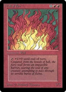 Wall of Fire | Magic: The Gathering Wiki | Fandom